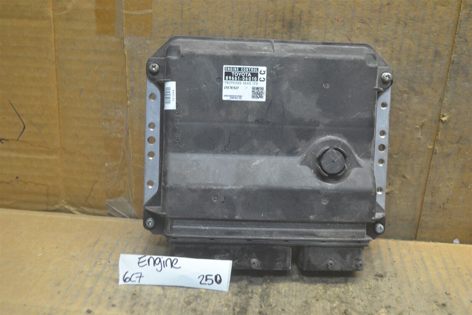 08-09 Toyota Camry 2.4L AT Engine Control Unit ECU 8966106G10 Module ...
