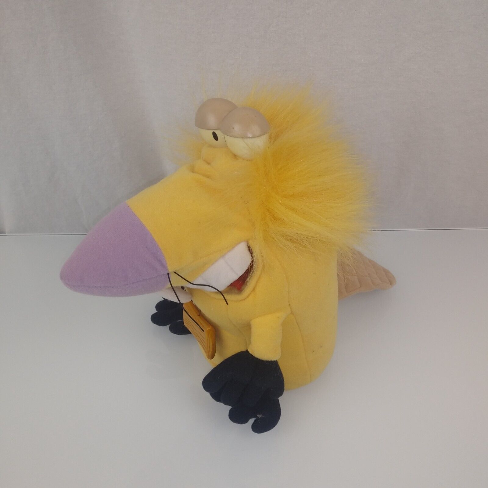 Angry Beavers Chattering Norbert Stuffed Plush Mattel 1998 Nickelodeon ...