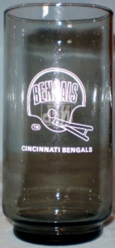 Burger Chef Football Glass Cincinnati Bengals - Promo Glasses
