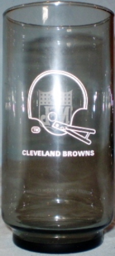 Burger Chef Football Glass Cleveland Browns - Promo Glasses