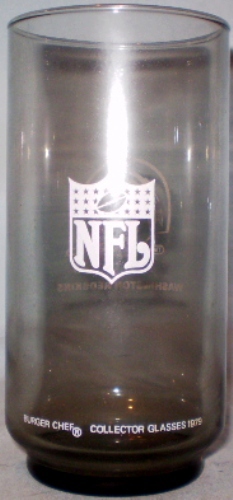 Burger Chef Football Glass Pittsburgh Steelers - Promo Glasses