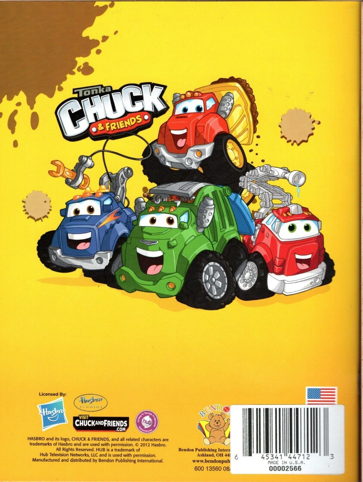 Tonka Chuck & Friends - Color by Number Coloring Book - Books