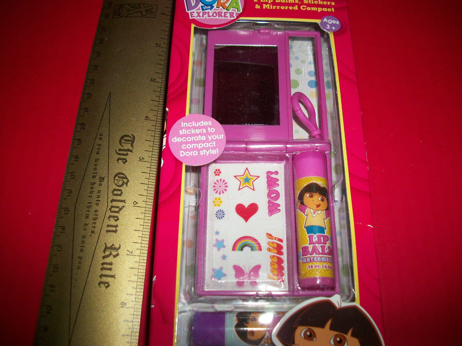 Dora The Explorer Lip Balm Set Nickelodeon Love My Lips Nick Mirror ...