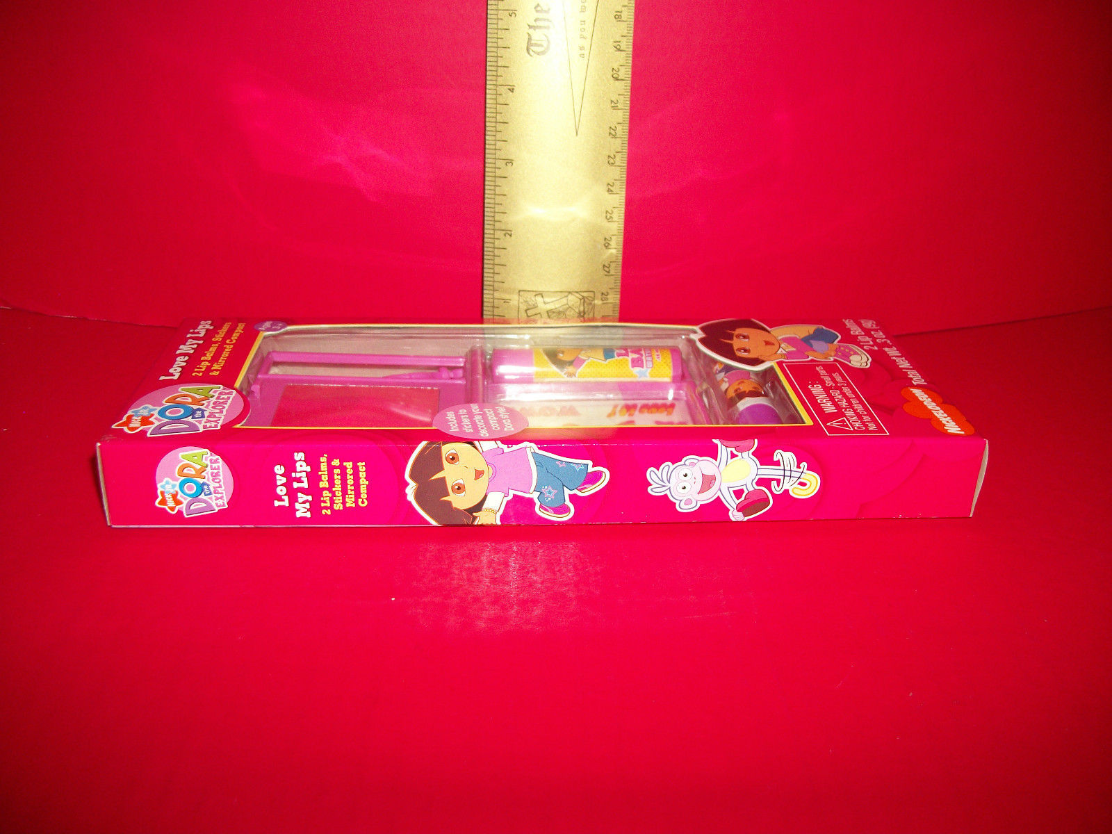 Dora The Explorer Lip Balm Set Nickelodeon Love My Lips Nick Mirror ...