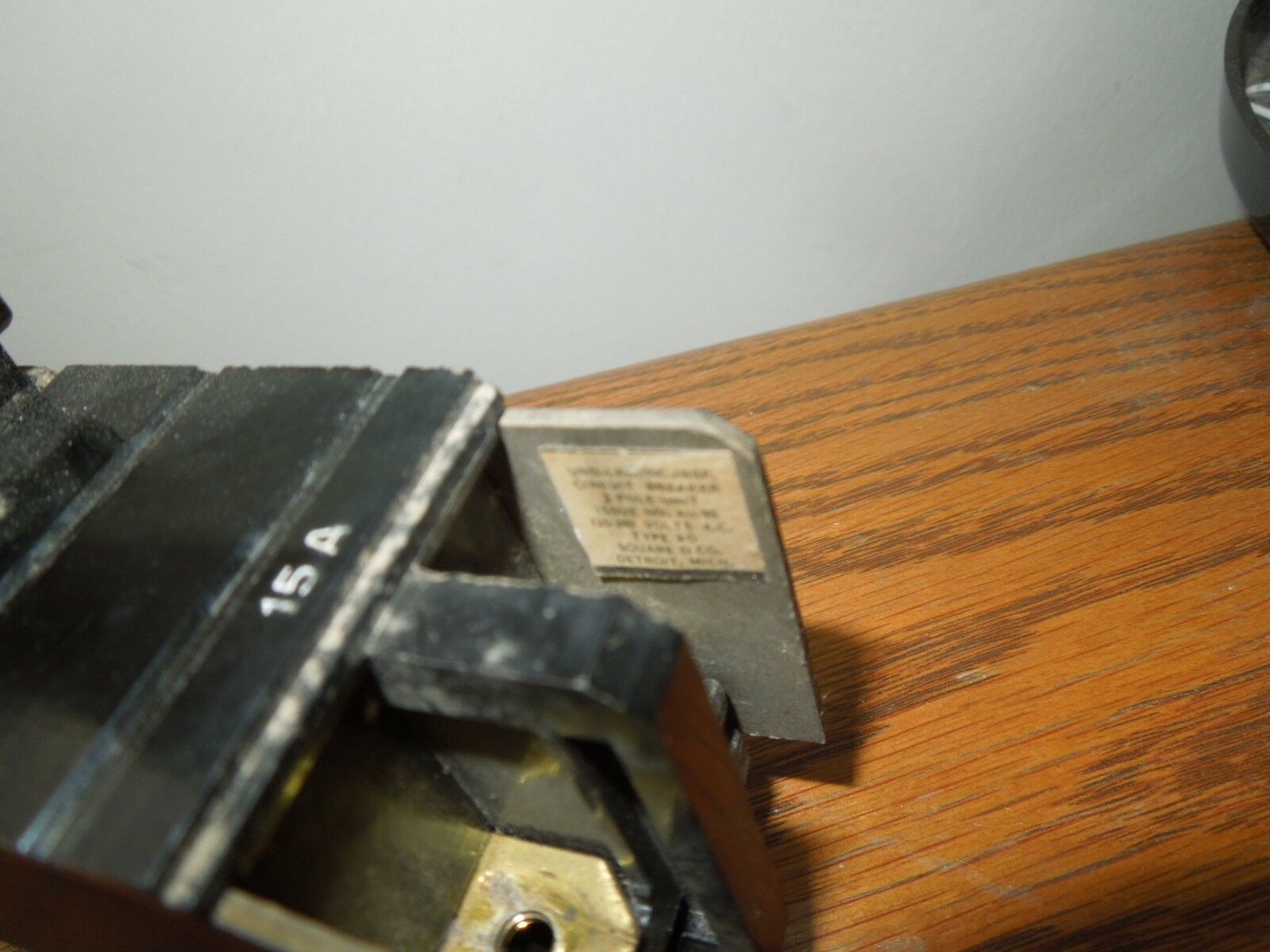 Square D Type XO-215 15A 2P 120-240V Circuit Breaker Used - Circuit ...
