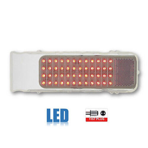 68 Chevy Camaro Clear LED Rear Tail Brake Stop Light Lamp Lens L / R ...