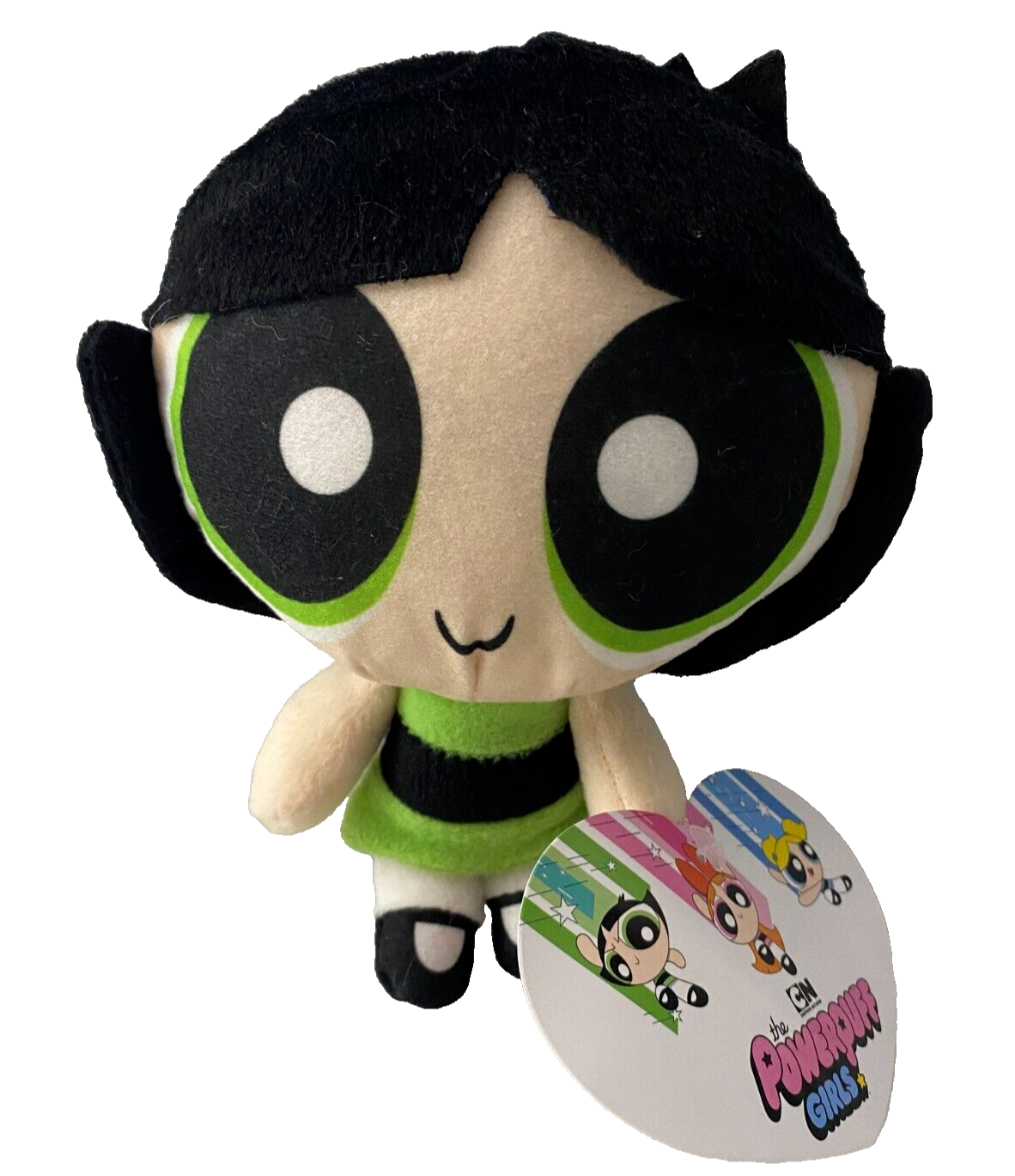 Powerpuff Girls Plush Toy Buttercup 7 inch Stuffed Doll NWT - Action ...