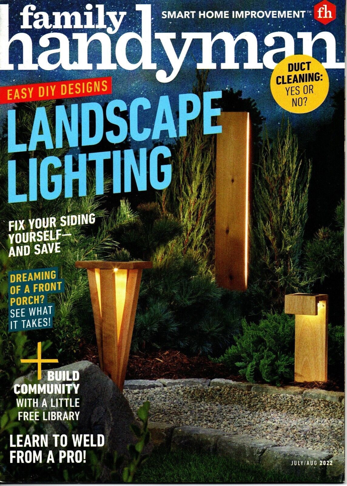 Family Handyman Magazine July/August 2022 Easy DIY Designs Landscape ...