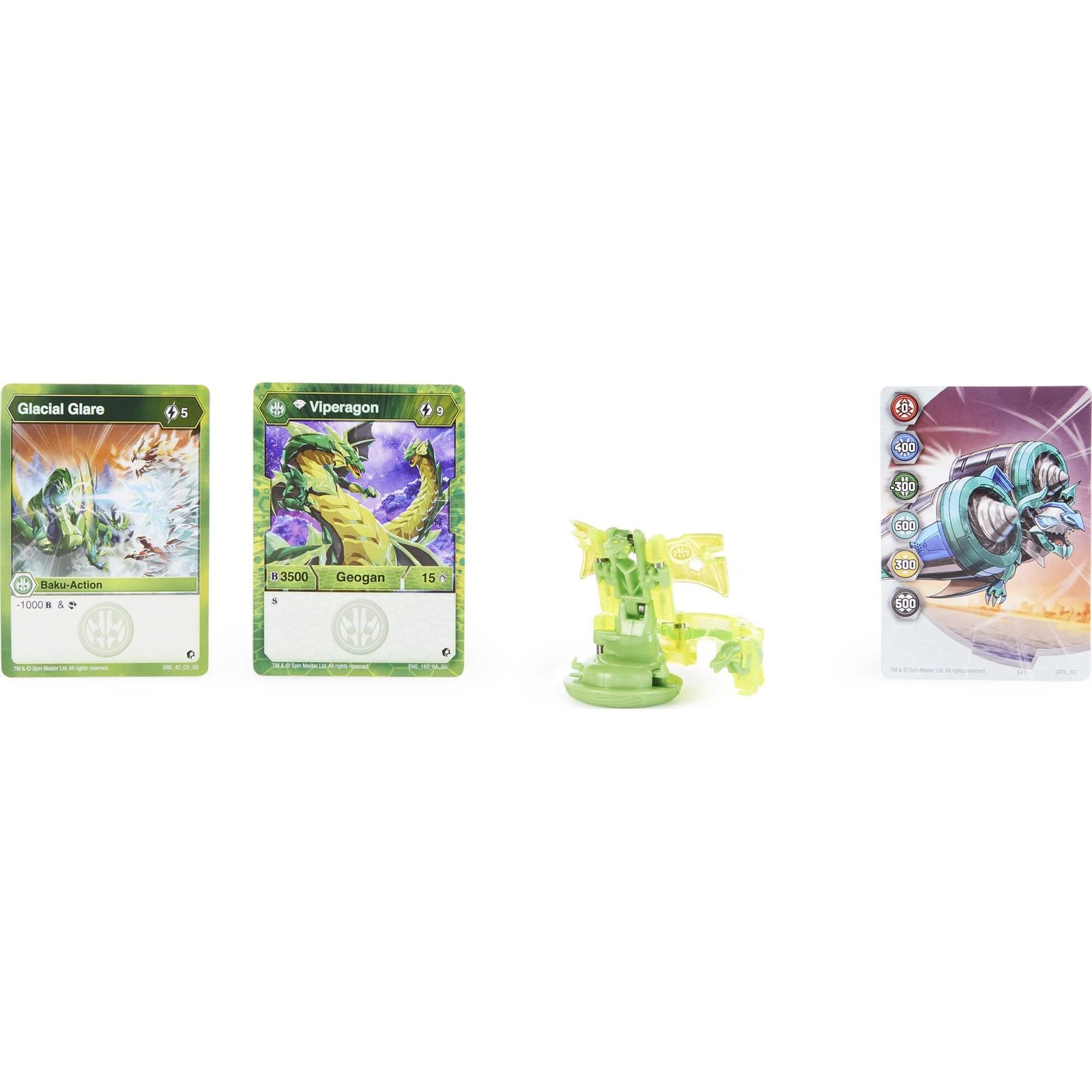 Bakugan Geogan Rising 2021 Diamond Viperagon Geogan Collectible Action ...