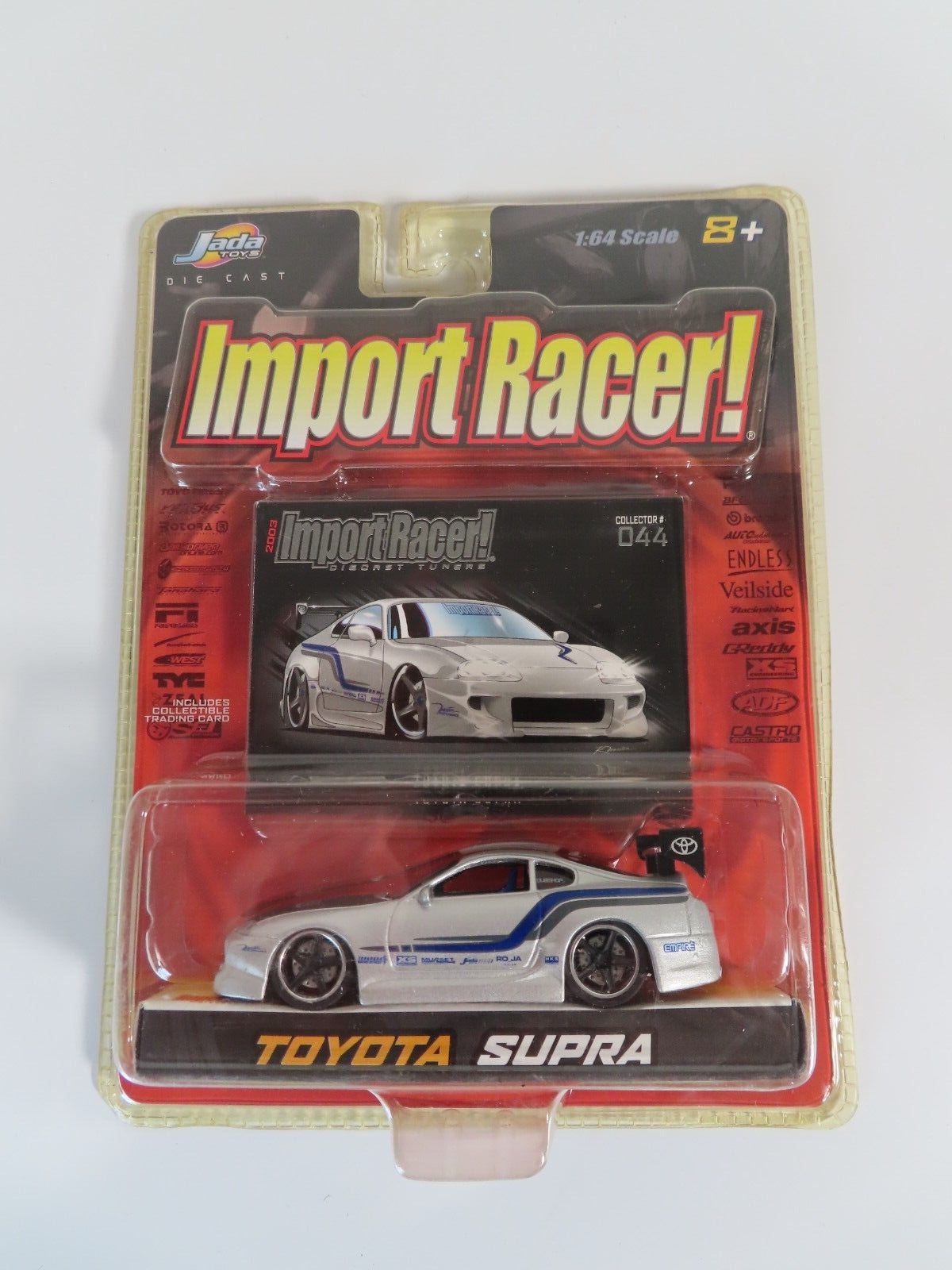 Import Racer Toyota Supra Die Cast Car #044 Sealed Jada Toys Vehicle ...