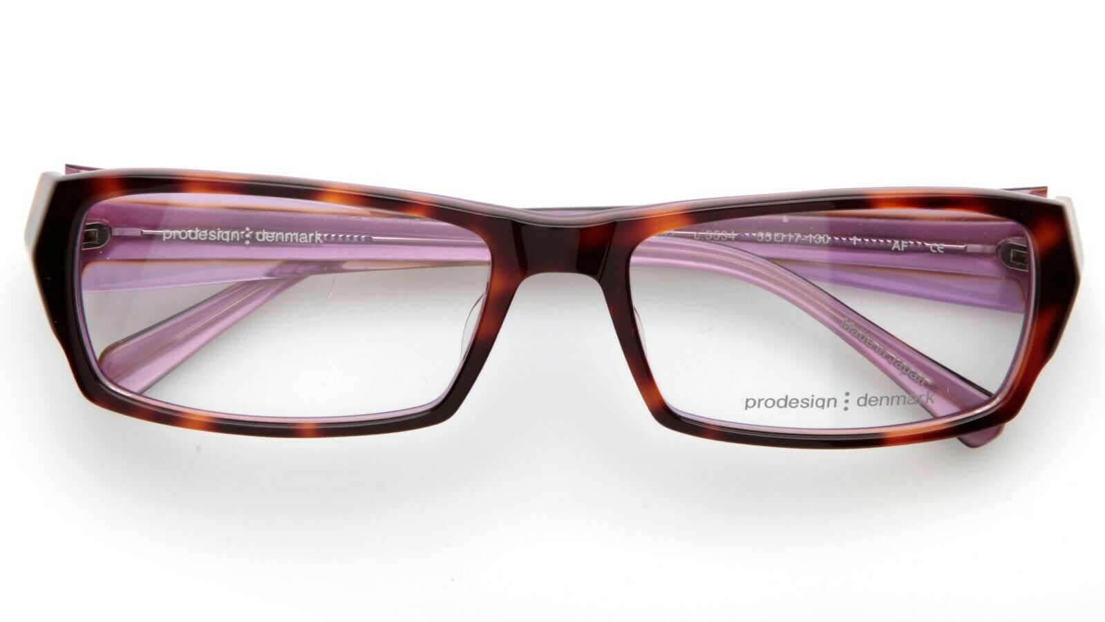 NEW PRODESIGN DENMARK 4662 c.5534 HAVANA EYEGLASSES FRAME 55-17-130 ...