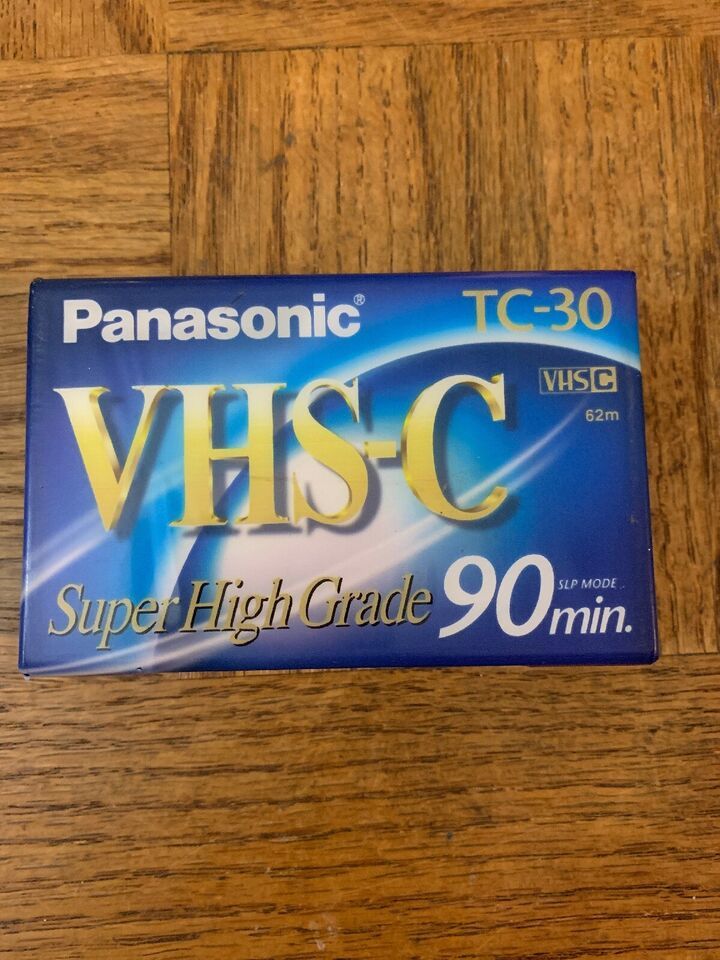 Panasonic VHS-C 90 Minute VHS Cassette - TV, Video & Audio Accessories