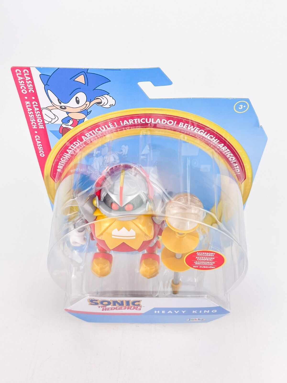 Sonic the Hedgehog Heavy King Scepter 4in Action Figure By Jakks ...