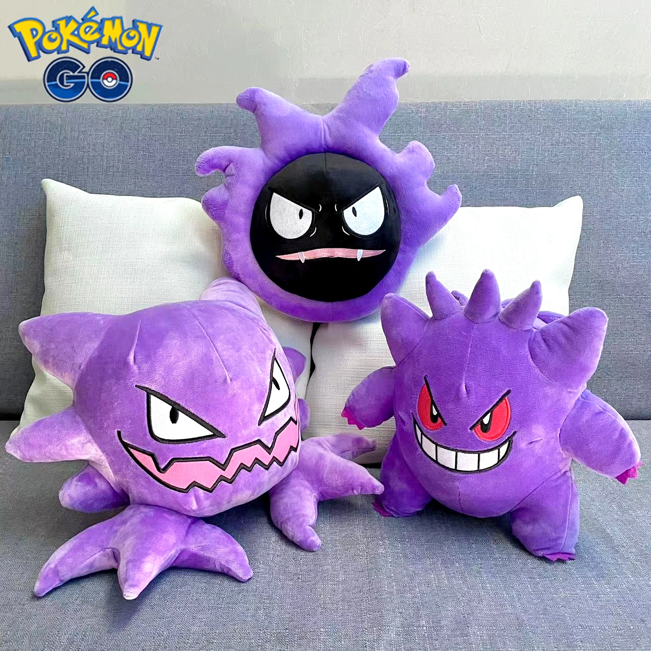 25-30cm Ghost Pokemon Gastly Haunter Gengar Plush Toy Anime Gengar ...