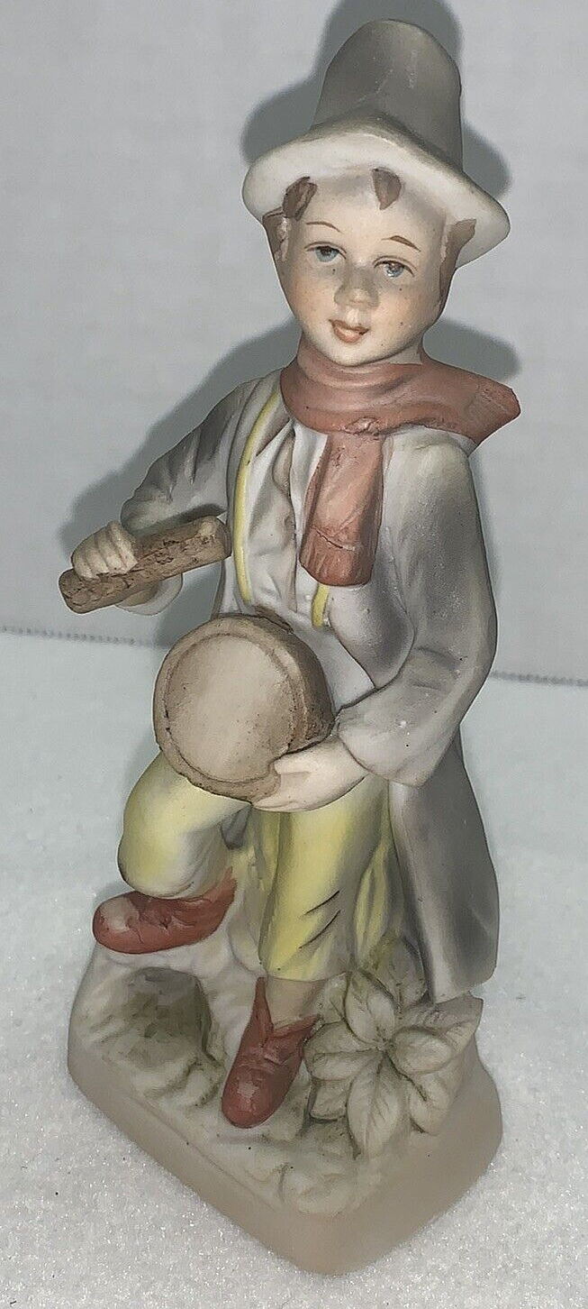 LEGO Porcelain Figurine Drummer Boy Vintage 1960 Bisque Detailed ...