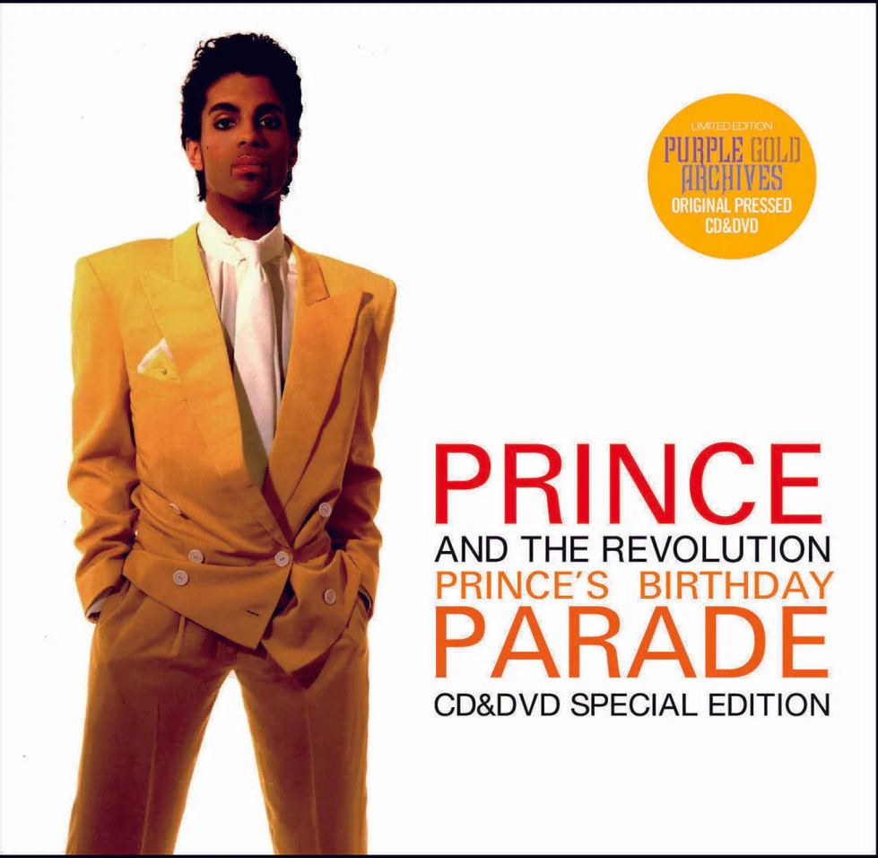 Prince And The Revolution Birthday Parade 1986 CD/DVD Cobo Hall ...