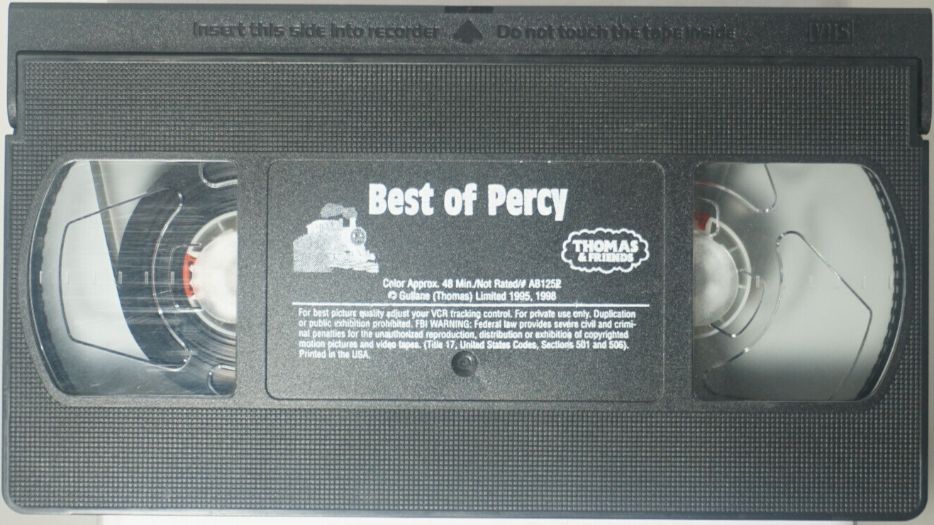 Thomas The Tank Engine & Friends Best Of Percy Collector Edition VHS ...