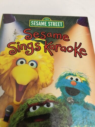 Sesame Street SESAME SINGS KARAOKE VHS VIDEO-#LV-55727-RARE VINTAGE COLLECTIBLE - VHS Tapes