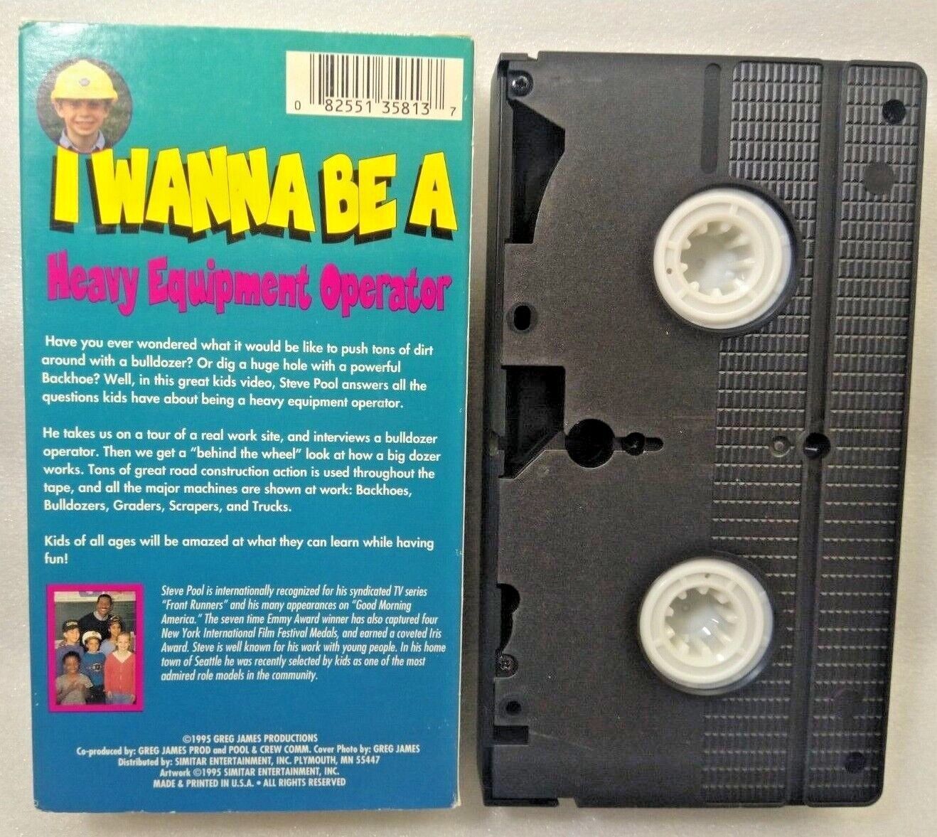 VHS I Wanna Be A Heavy Equipment Operator and 50 similar items