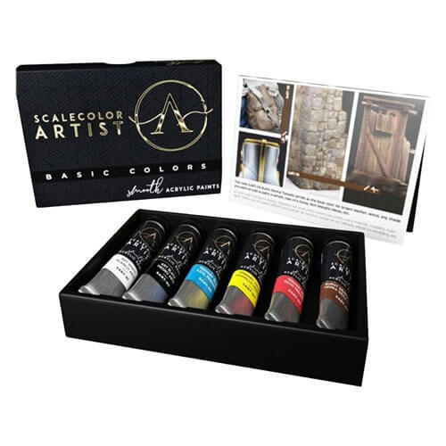 Scale 75 Scalecolor Artist Paint Set - Basic Colours - Paint