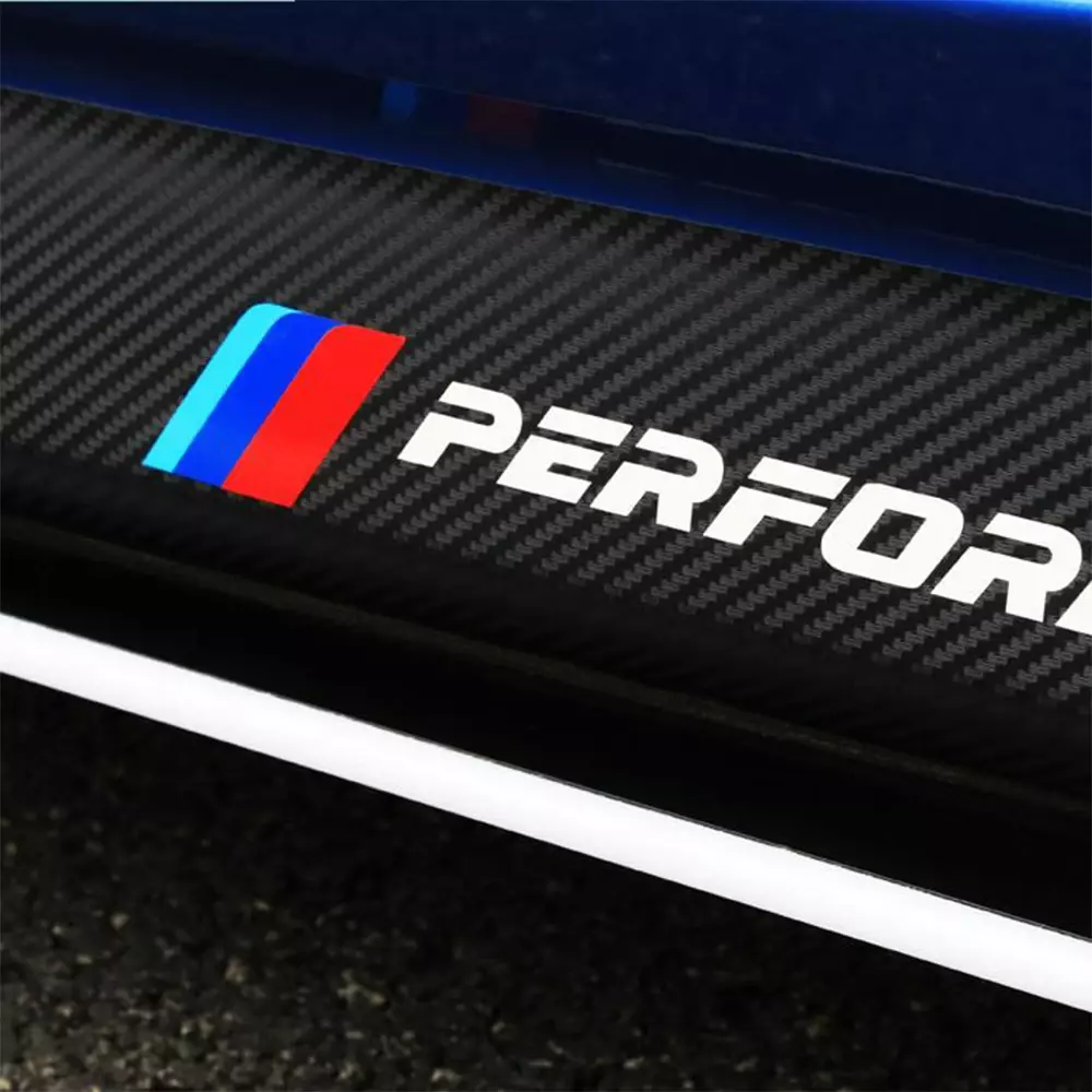 M Performance Side Skirt Sill Stripe Body Decals Stickers For E90 E92 ...