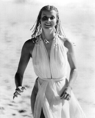 10 Bo Derek running along beach in white dress 24X36 Poster - 1970-79