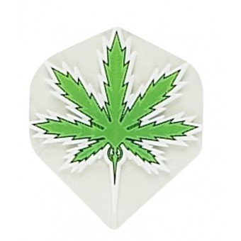 Ruthless - 1801 - Clear Green Pot Leaf Marijuana Cannabis - 3 Sets of 3 ...