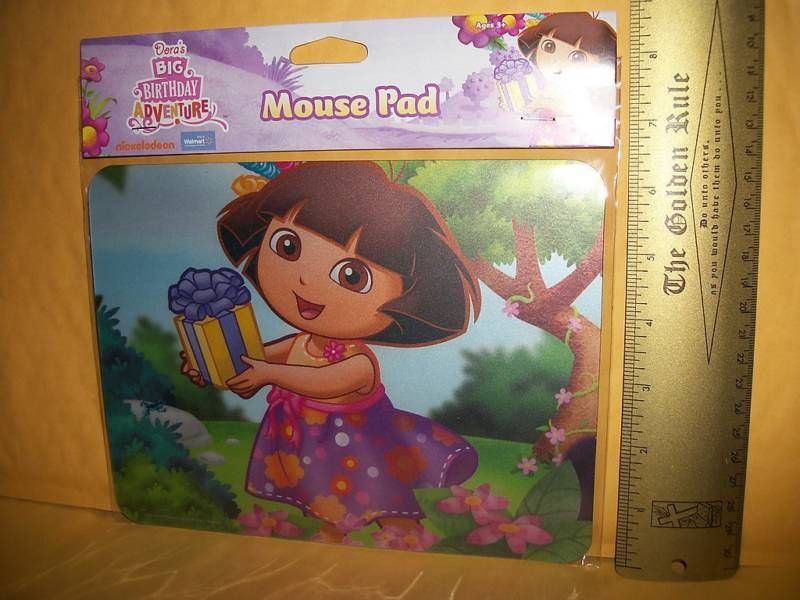 Dora The Explorer Mouse Pad Nick Birthday Gift Computer Laptop ...