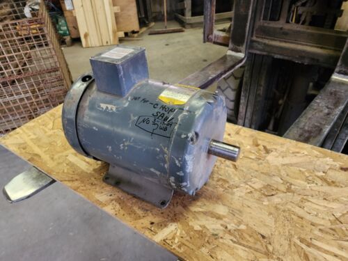 Used Baldor 7-1/2 HP 3 PH Electric Motor 213T Frame 1725 RPM Class F ...