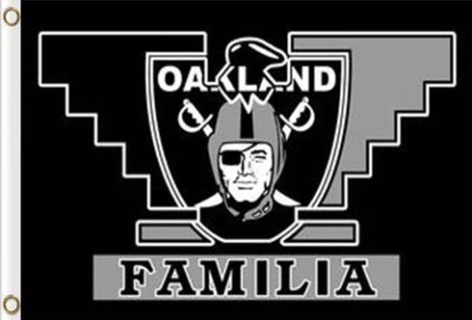Oakland Raiders Team US Flag 3X5 Ft Polyester Banner USA 90x150cm ...