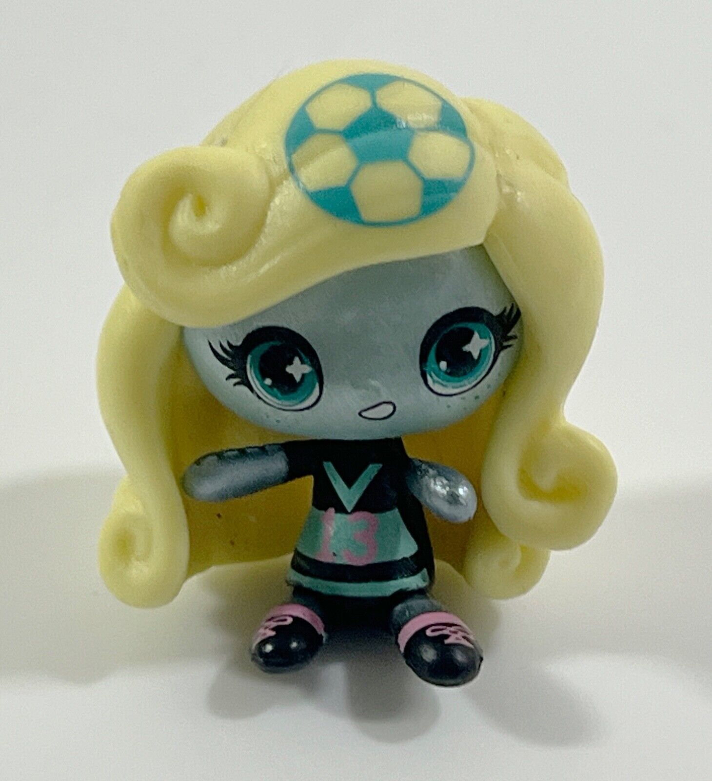 Monster High Minis Series 2 Sporty Soccer Lagoona Blue 1.5" Blind Bag ...