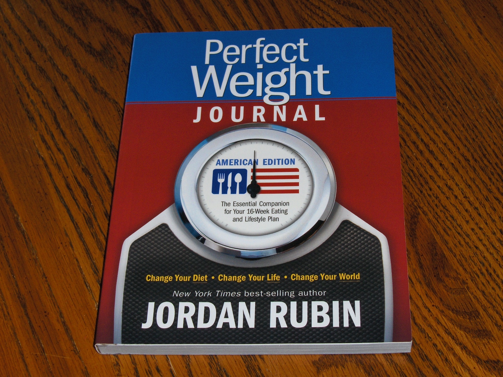 Perfect Weight Journal Jordan Rubin - Books