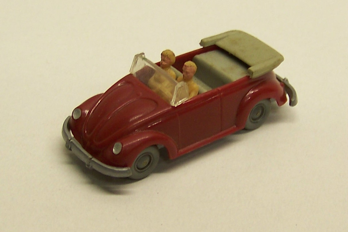 1950's VW Volkswagen convertible bug beetle dealer Promo car plastic ...