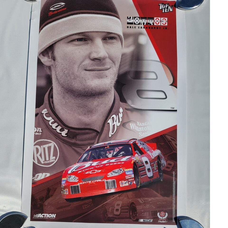 Dale Earnhardt Jr. TOP TEN 2003 #8 Budweiser Monte Carlo NASCAR Racing ...