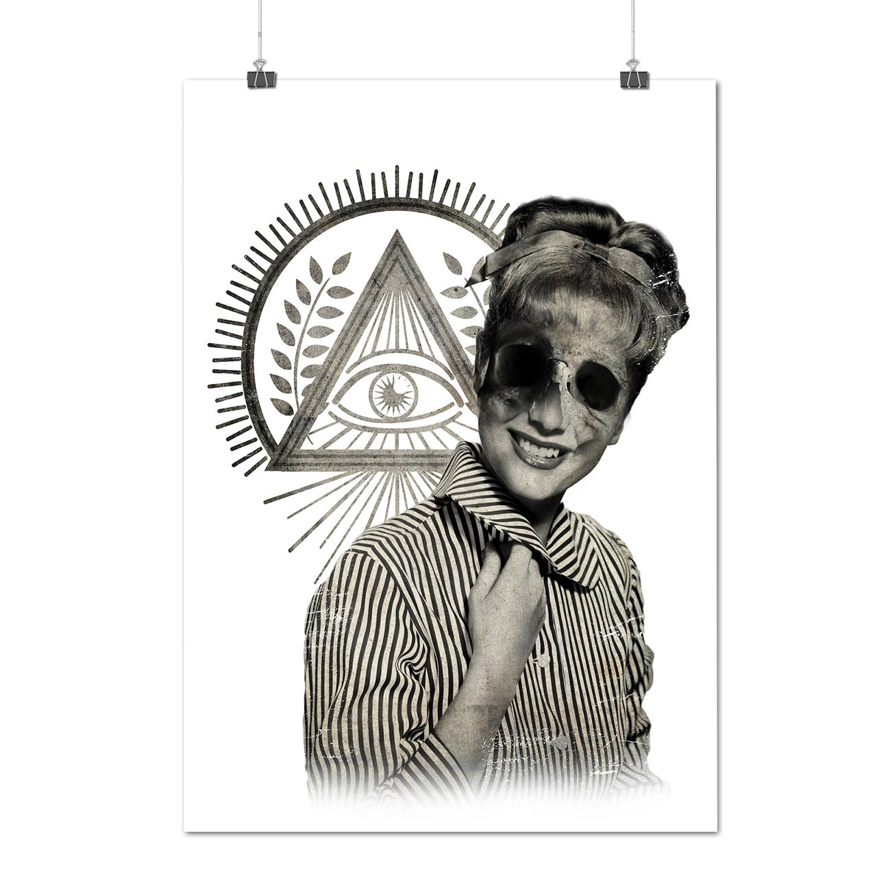 Illuminati Horror Fashion Illuminati Matte/Glossy Poster A0 A1 A2 A3 A4 ...