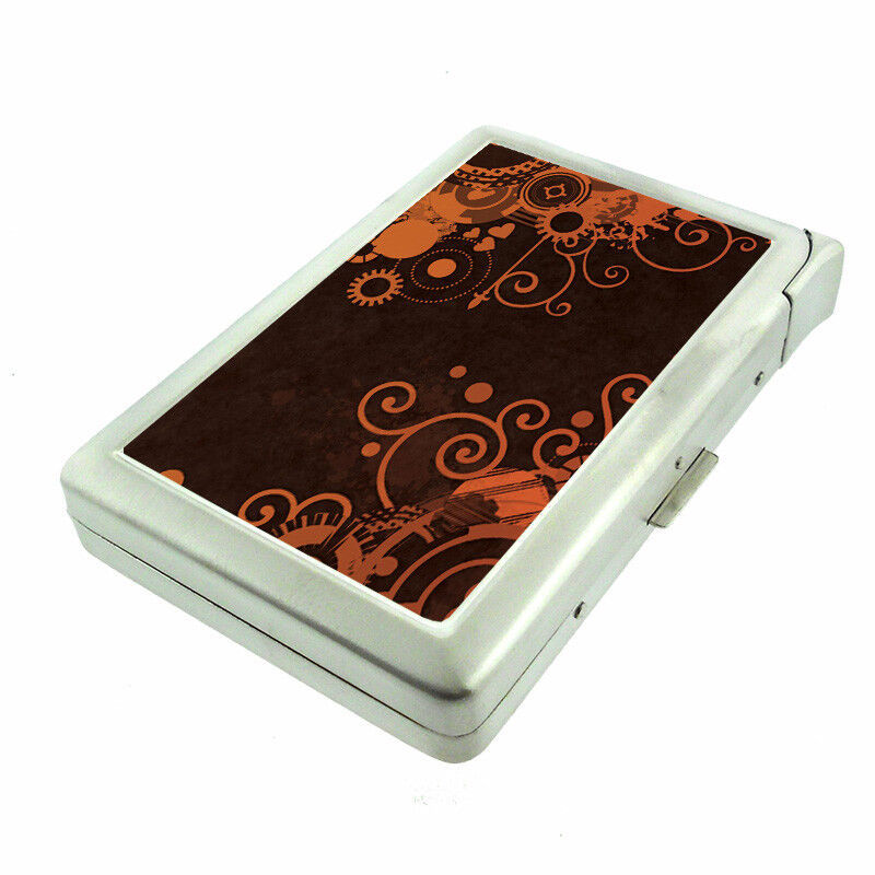 Mechanical Design Em1 100's Size Cigarette Case with Built in Lighter ...