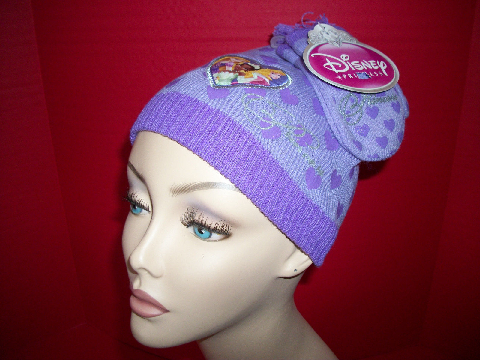 Disney Princess Baby Clothes Toddler Princesses Purple Heart Hat Cap ...