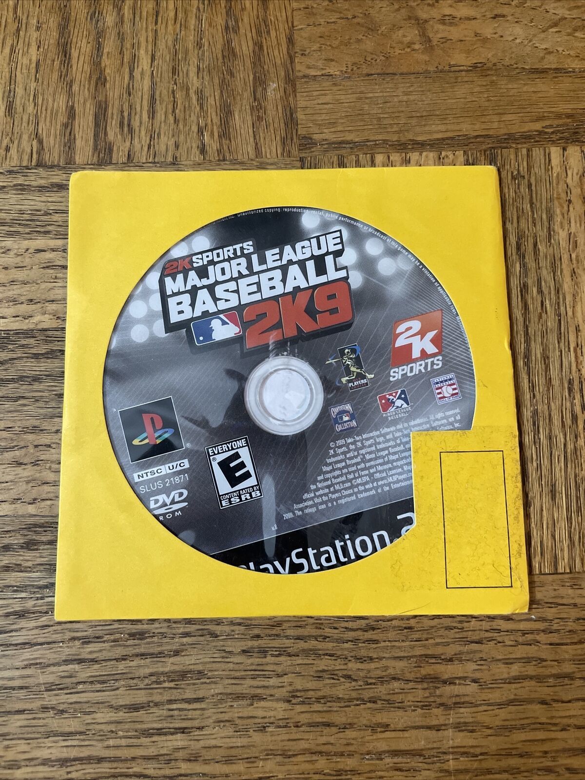 Major League Baseball 2K9 Playstation 2 Game - Video Games