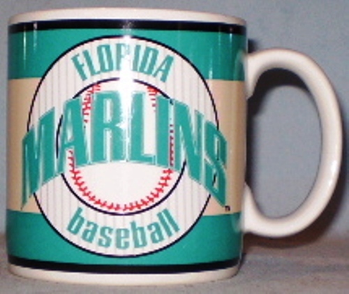 Florida Marlins Ceramic Mug - Promo Glasses