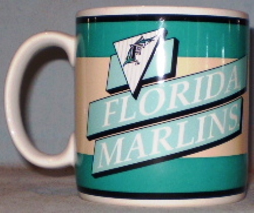 Florida Marlins Ceramic Mug - Promo Glasses
