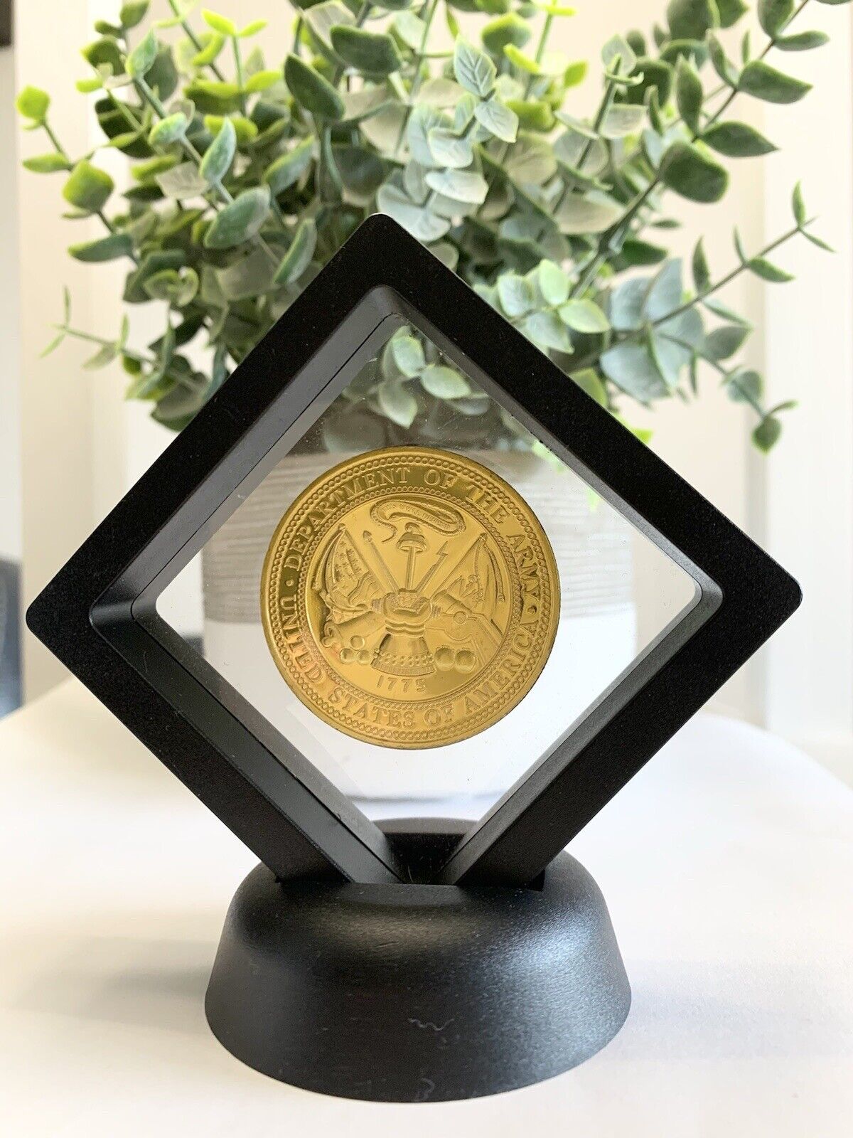 US ARMY SPECIAL OPERATIONS COMMAND SINE PARI MILITARY CHALLENGE COIN ...