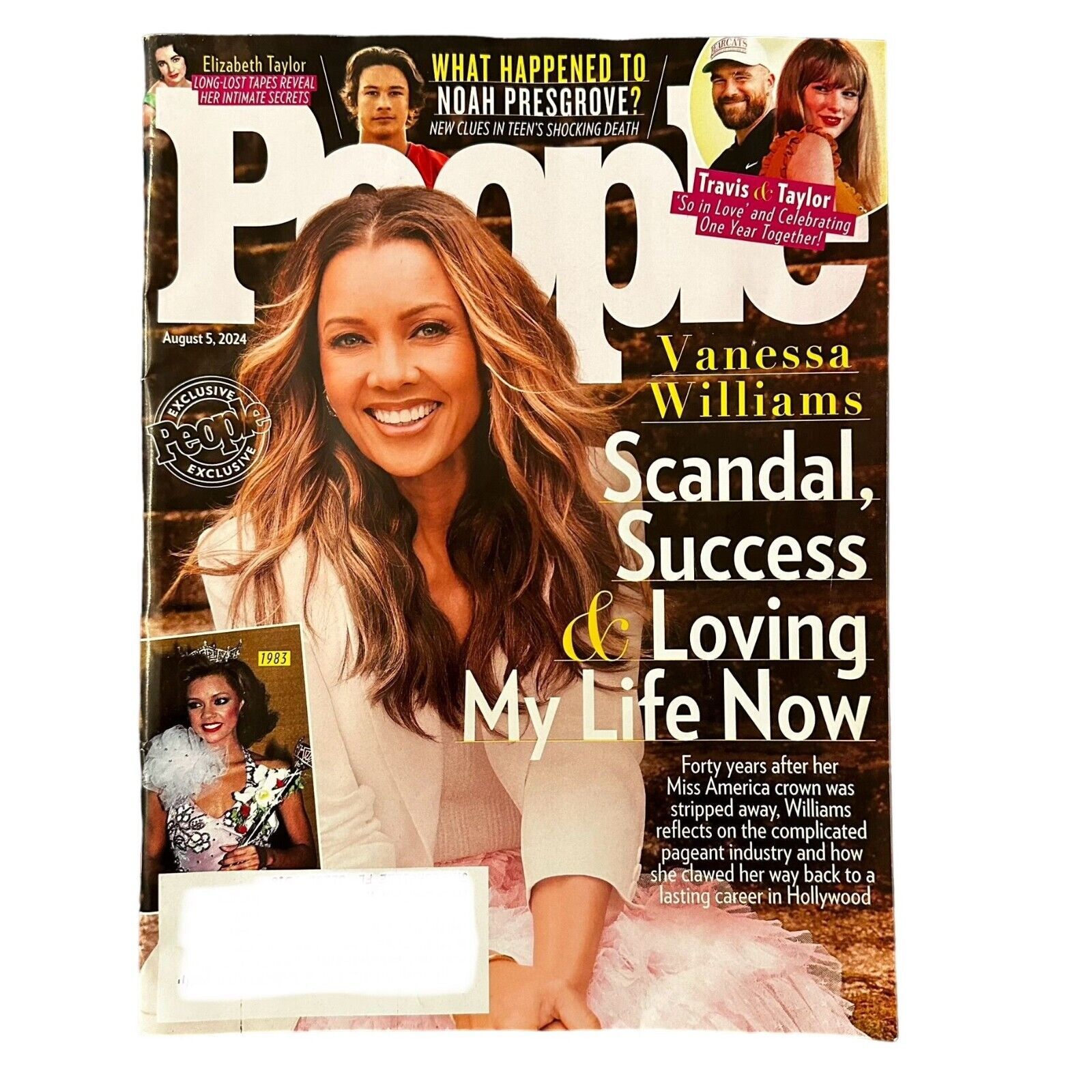 People Magazine August 5 2024 Vanessa Williams Travis & Taylor Noah ...