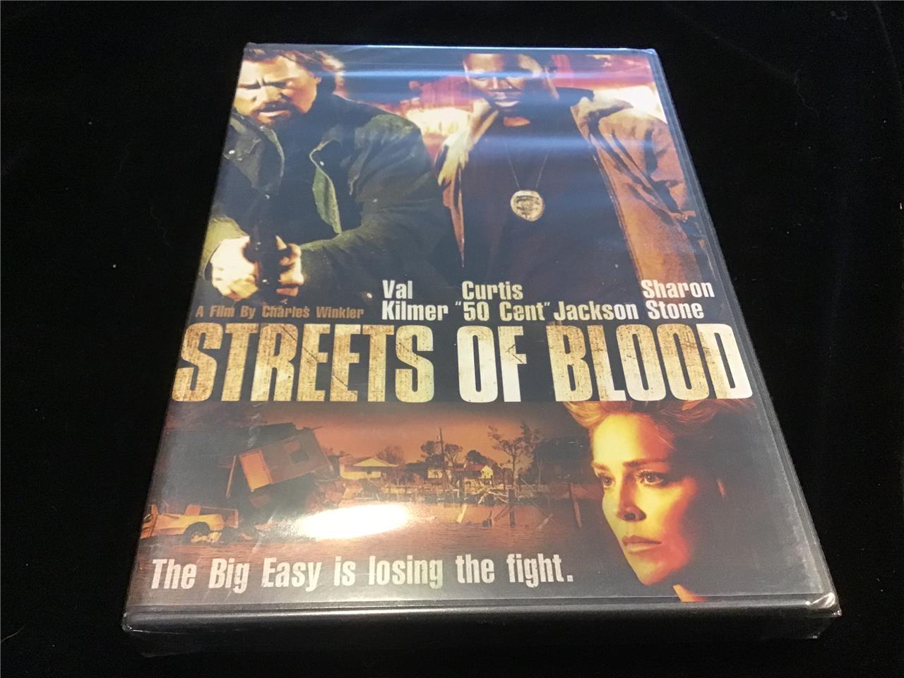 DVD Street of Blood 2009 SEALED Val Kilmer, Sharon Stone, 50 Cent ...