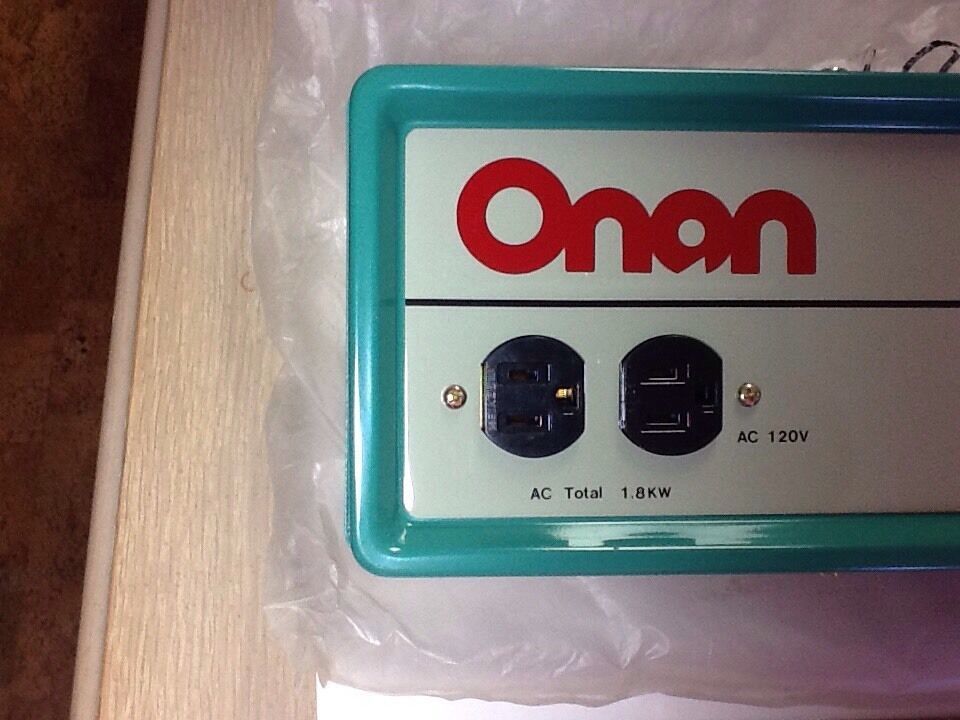185-5012 ONAN GENERATOR CONTROL BOX WITH ACCESSORIES NOS - Everything Else