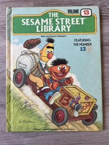 The Sesame Street Library Vol 13 Featuring the Number 13 Hard Cover ...