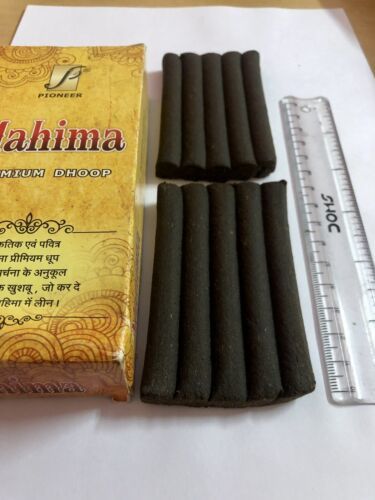 10 wet logs 100gm DHOOP Soft Moldable MAHIMA Mixed Fragrance meditation ...