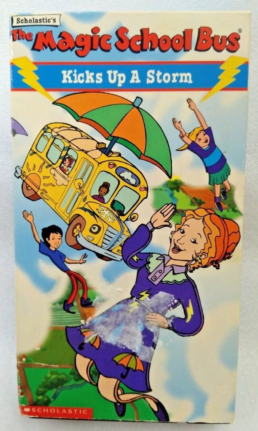 VHS The Magic School Bus - Kicks Up A Storm (VHS, 1995, Slipsleeve ...