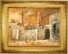 FRENCH ARTIST 1978 ORIGINAL PAINTING "ARI ARAD" ISRAEL - Paintings
