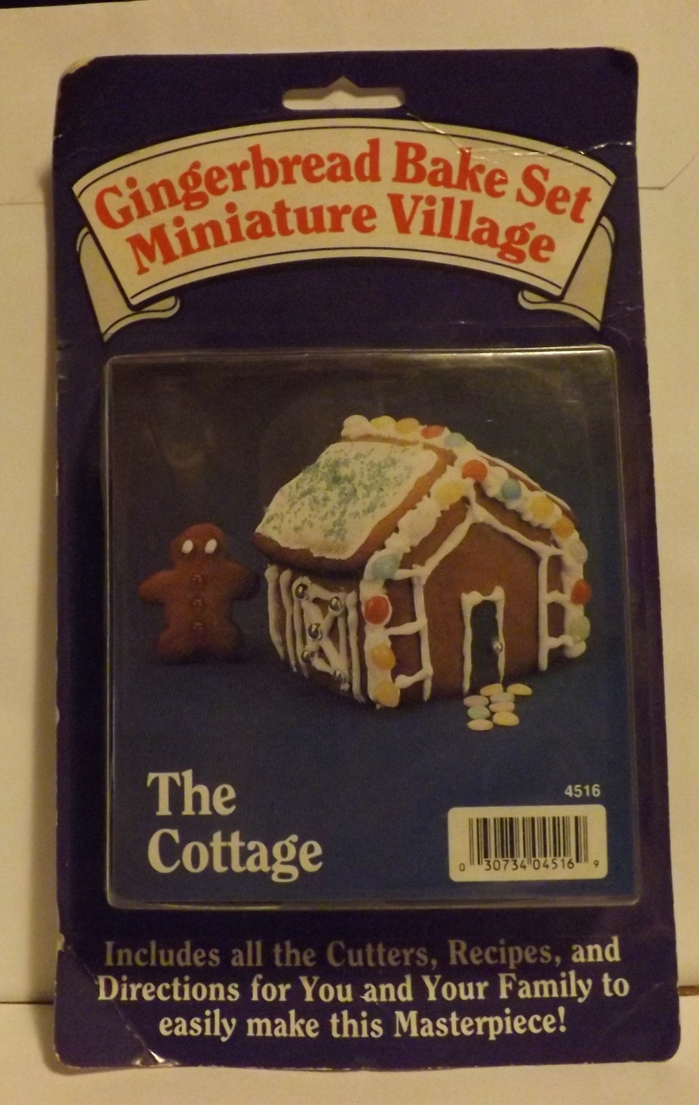Gingerbread Bake Set Miniature Village The Cottage - Baking Accs ...