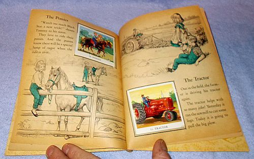 Vintage Little Golden Activity Book Farm Stamps 1957 First Print ...